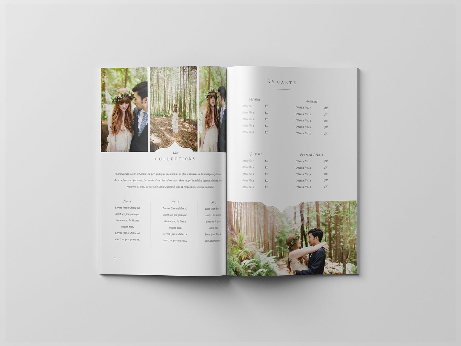 Redwood - Customizable pricing guide - Foil & Ink