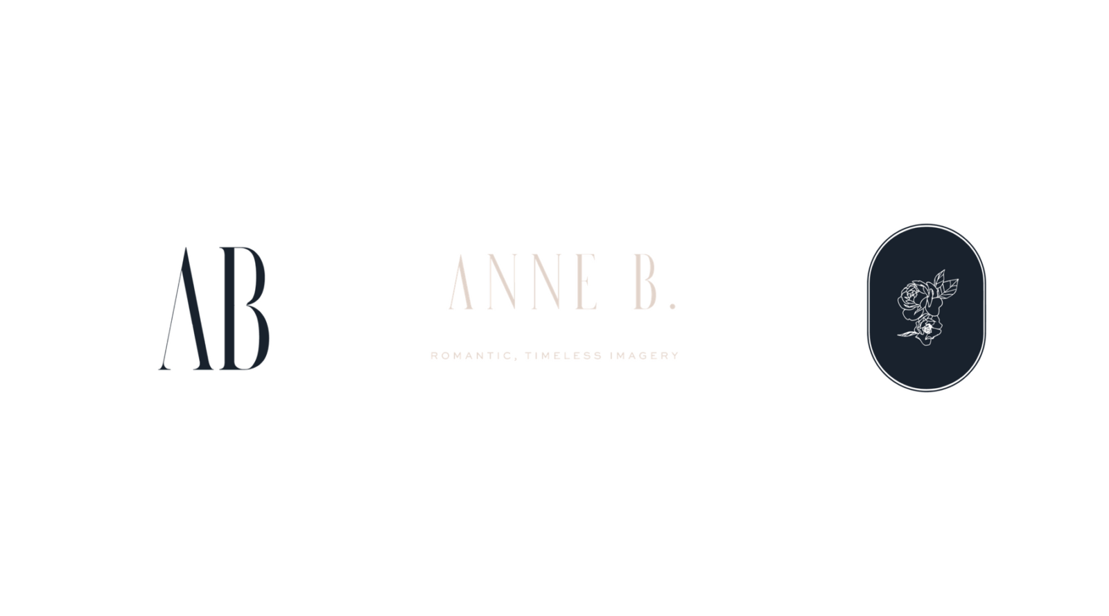Anne Blodgett photography - Custom branding - Foil & Ink