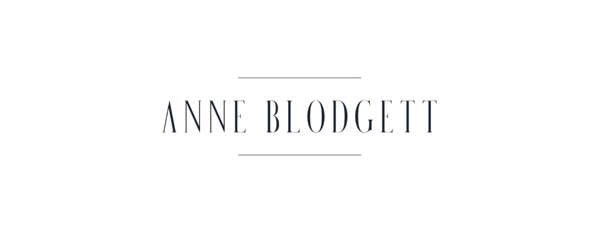 Anne Blodgett photography - Custom branding - Foil & Ink